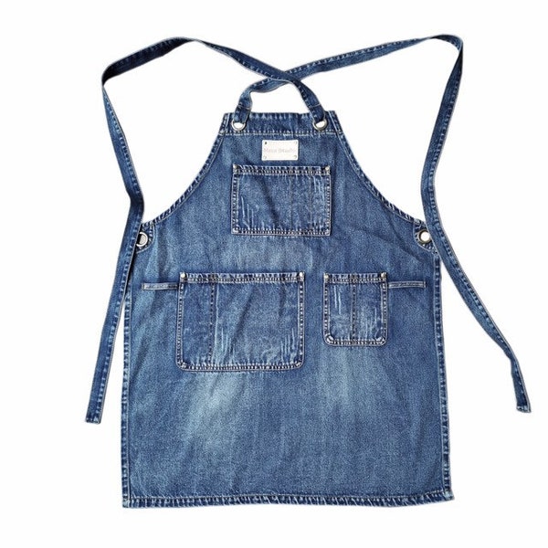Denim Apron - Etsy