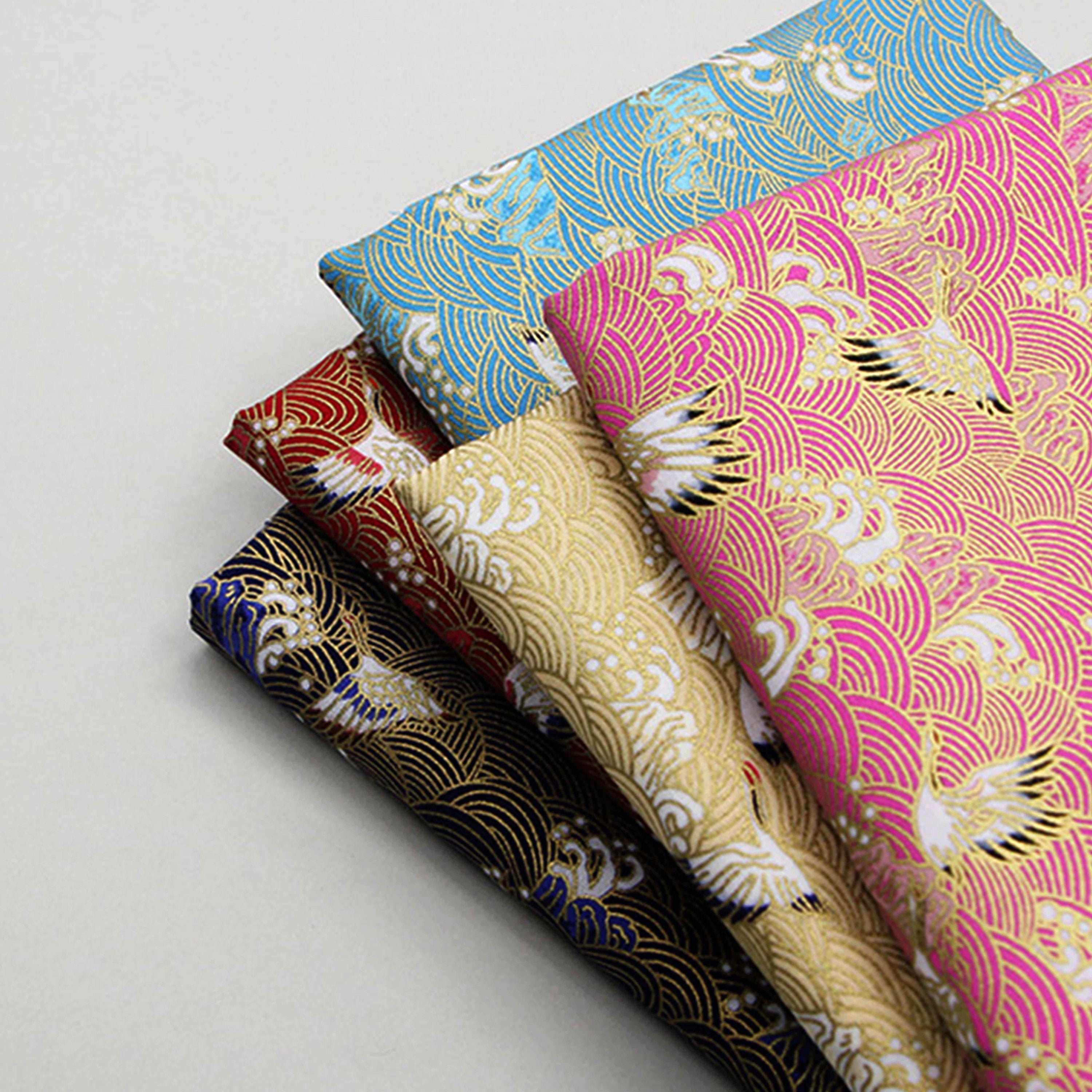 Japanese Prints Cotton Fabric Kimono Fabric Ukiyoe Prints - Etsy UK