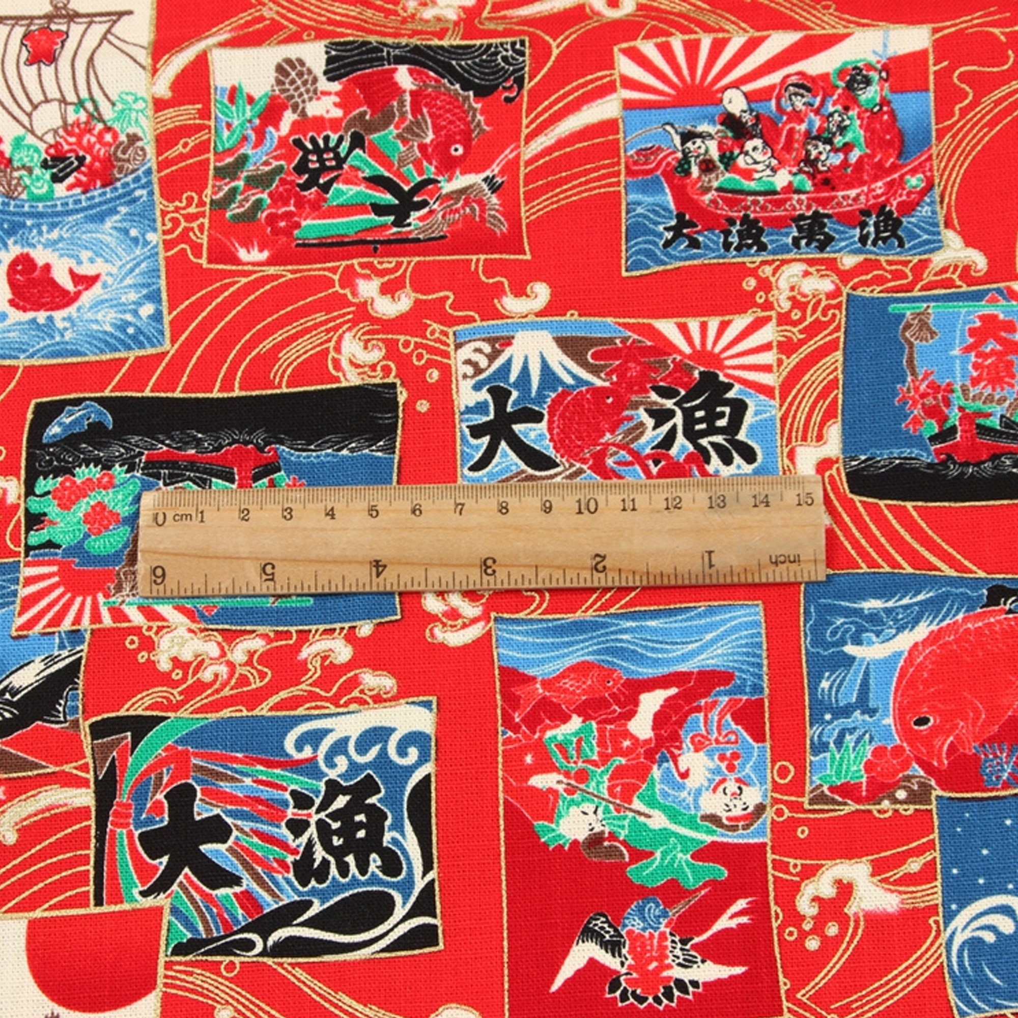 Japanese Prints Thick Cotton Fabric for Kid's Clothes Book | Etsy