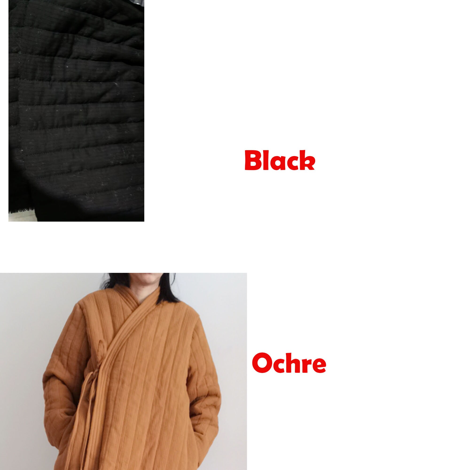 Padded Kimono Jacket Long Padded Winter Kimono Cotton Kimono - Etsy