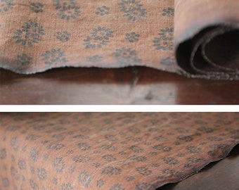 Persimmon Dyed Fabric - Etsy