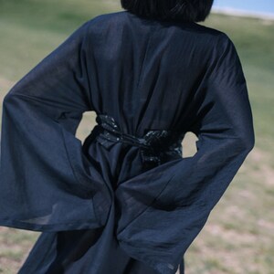 Hanfu Set, Haori Kimono 3PCS Set Japanese Style Robe Chinese Hanfu ...