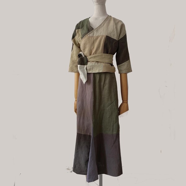 Earth Color Dress - Etsy