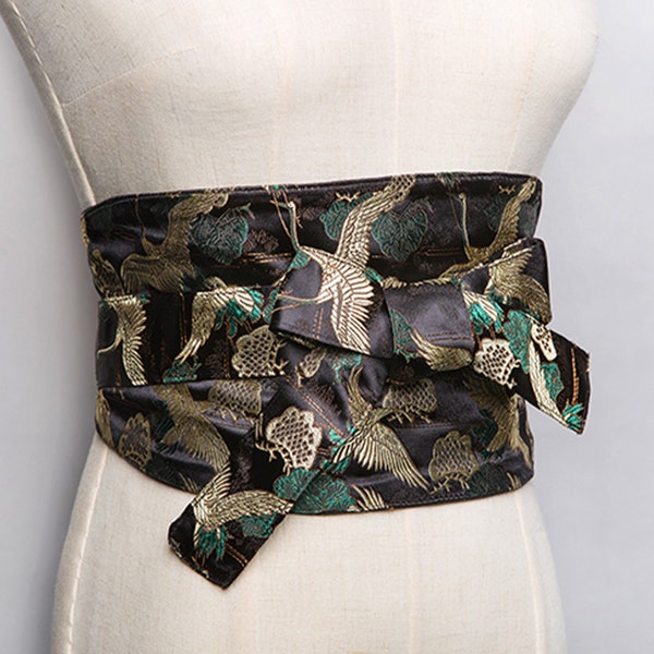 Silk Obi Belt - Etsy