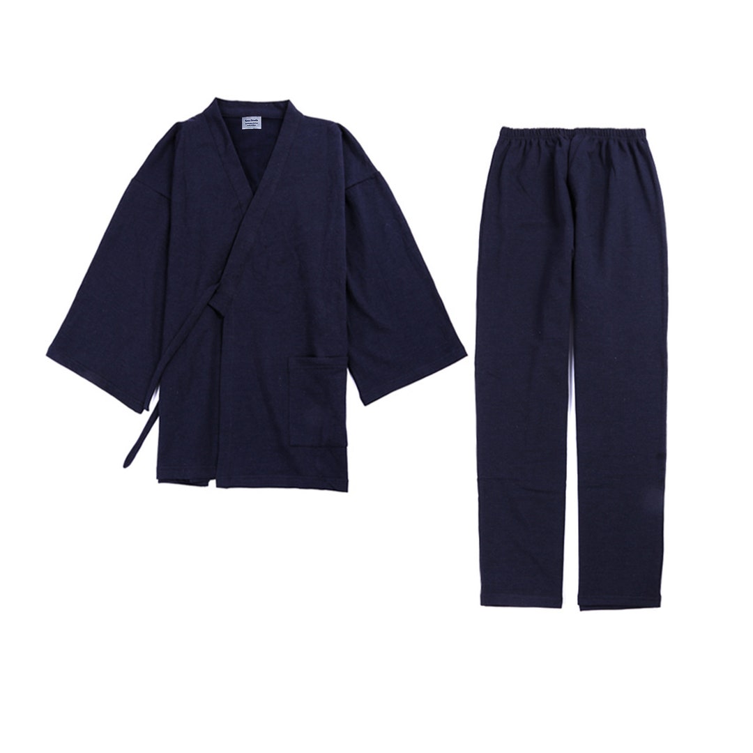 Kimono Winter Pajamas Set Staying Home Kimono, Quarantine Outfit ...