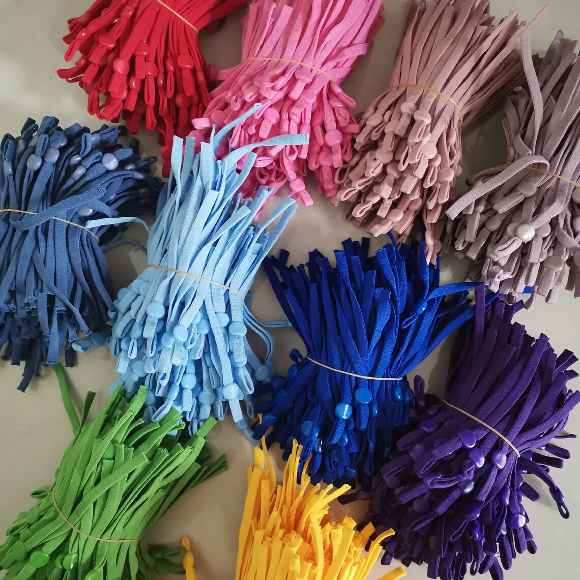 DIY Mask Supplies Elastic Bands Bridge Fixings Silicone ear | Etsy