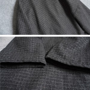 Men's Japanese Kimono Overcoat Noragi Cardigan Wool Coat,unisex ...