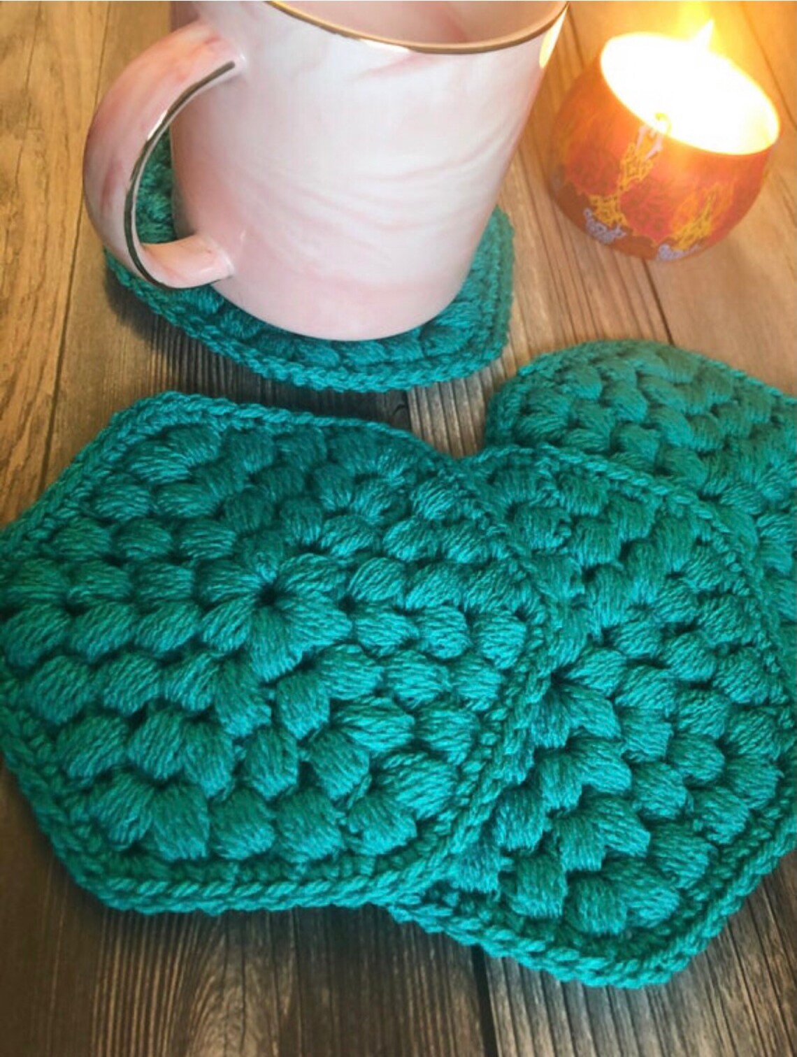 Hexagon Coaster Crochet PATTERN Instant Download PDF - Etsy