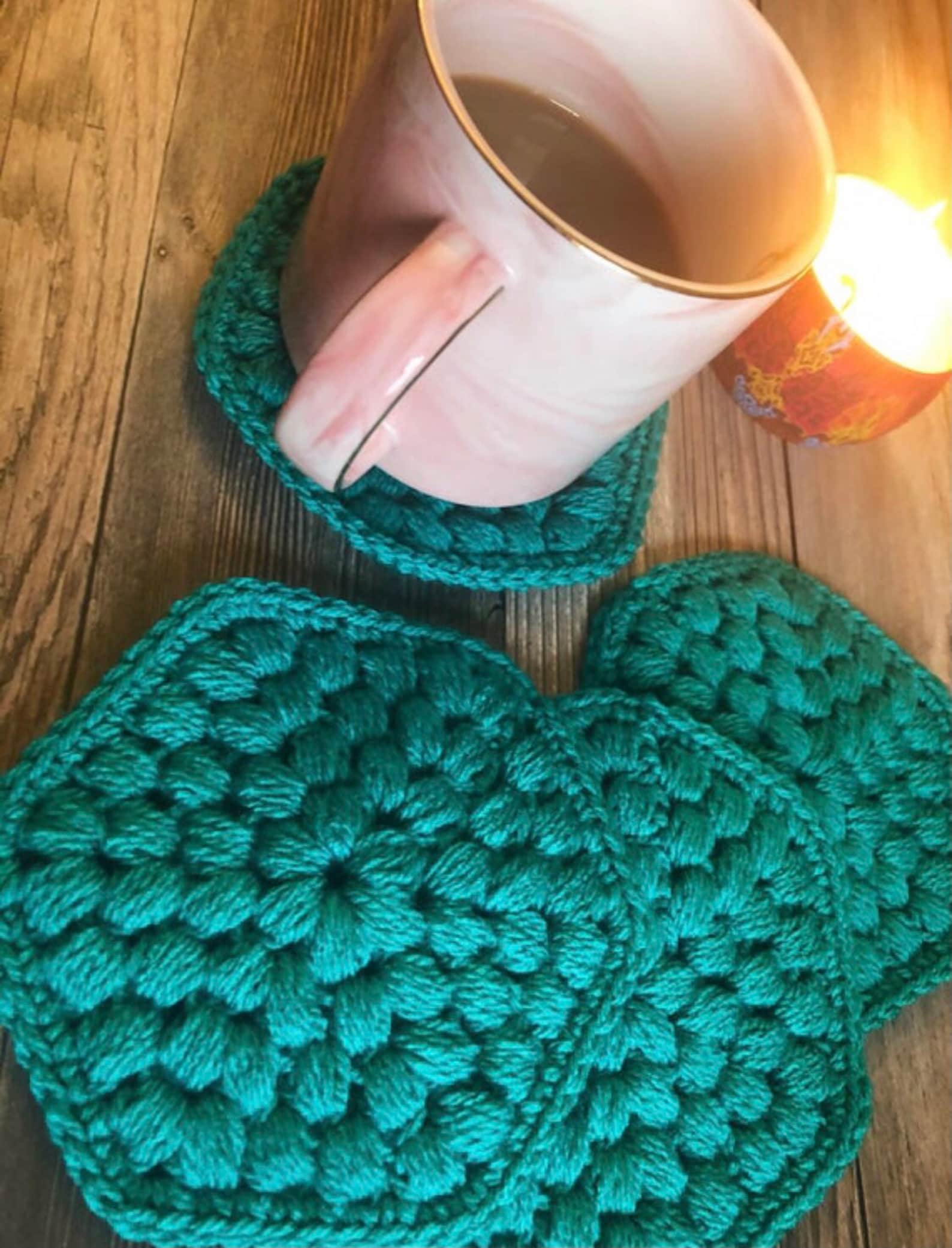 Hexagon Coaster Crochet PATTERN Instant Download PDF - Etsy