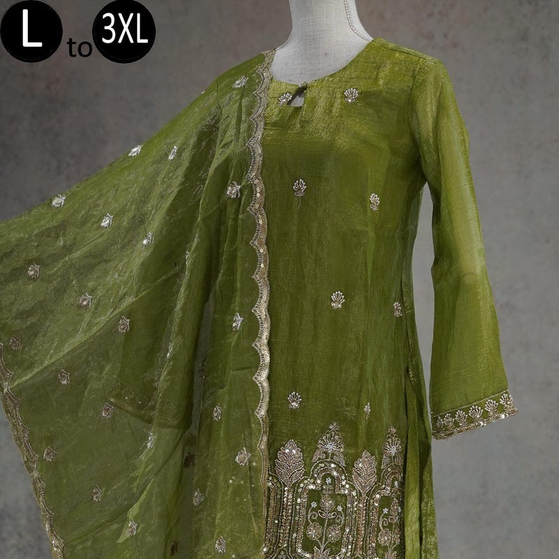 Crushed Sharara Suit - Etsy