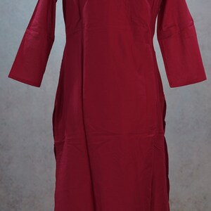 Pure Mul Cotton Red Maroon Chikankari Embroidery Kurta Palazzo Casual ...