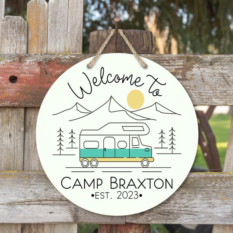 Personalized Rv Sign - Etsy