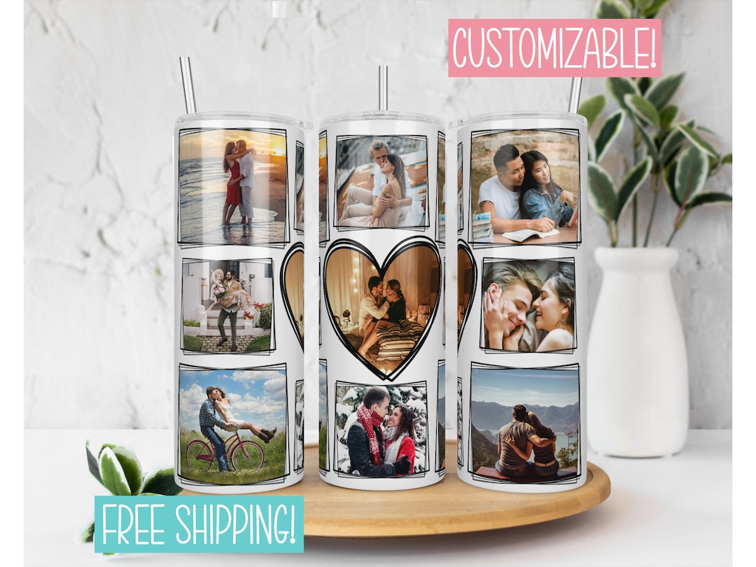 Picture Tumbler, Personalized Tumbler With Pictures, Photo Tumbler ...