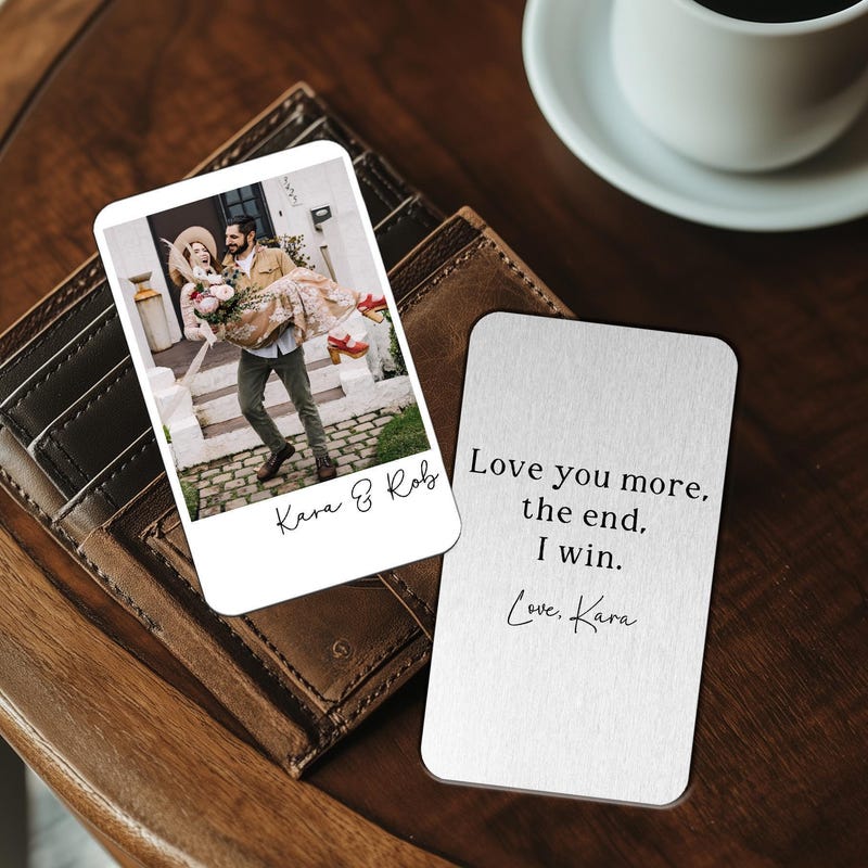 Metal Wallet Card - Etsy