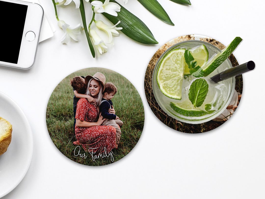 Custom Photo Coasters, Picture Coasters Personalized, Ceramic Coasters ...