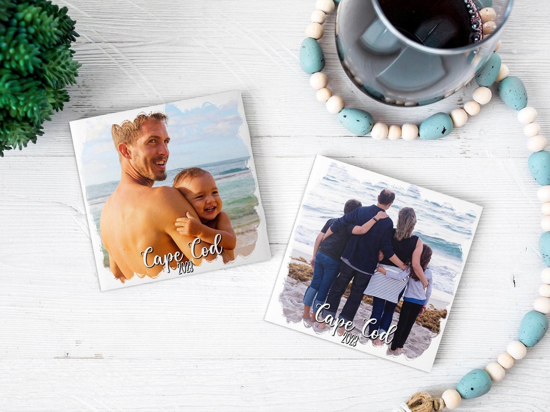 Photo Coasters Set, Picture Coasters, Custom Photo Coasters, Ceramic ...
