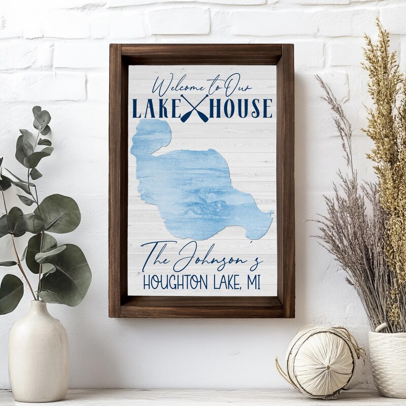Custom Lake House Sign - Etsy