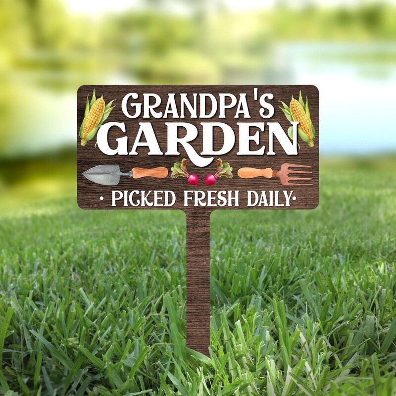 Custom Garden Signs - Etsy