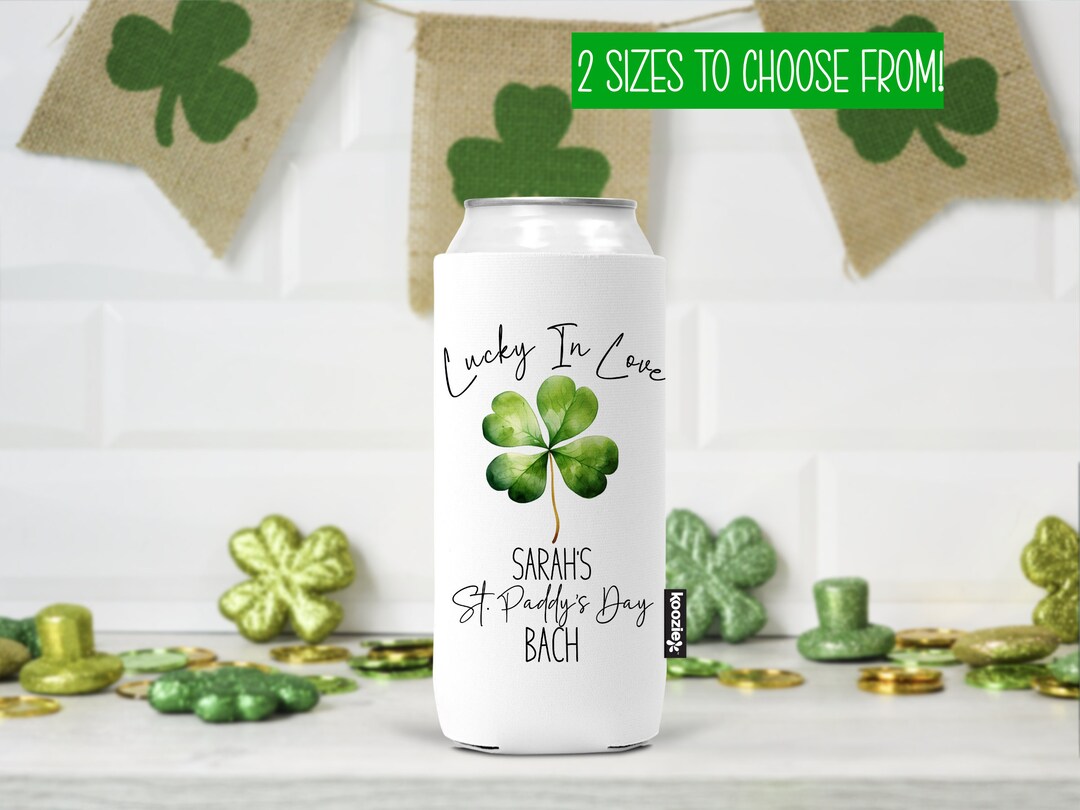 St Patricks Day Bachelorette Party Favor, Lucky in Love Bridal Shower ...