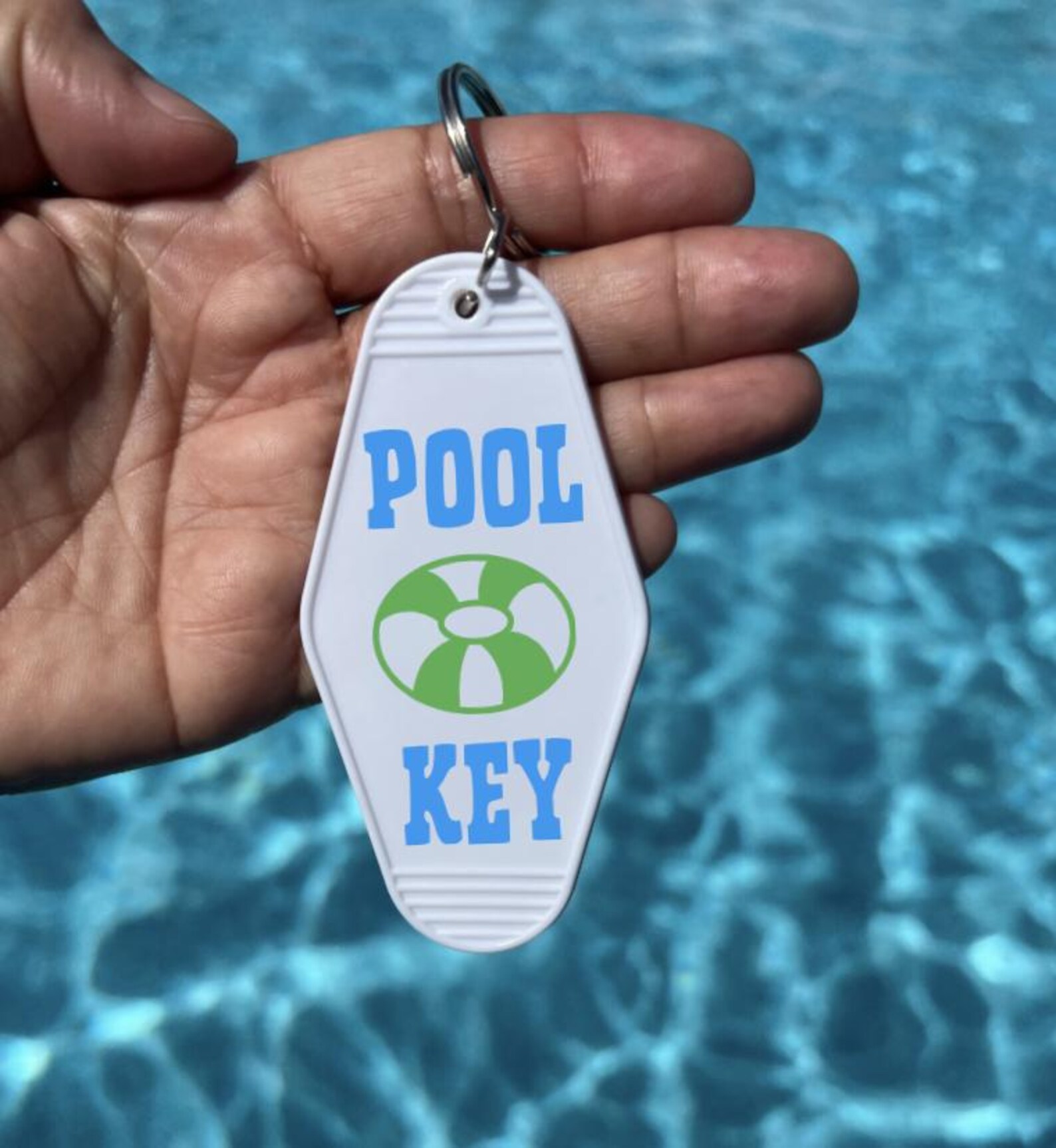 Pool Keychain / Motel Keychain / Pool Accessories / Swimming Pool ...