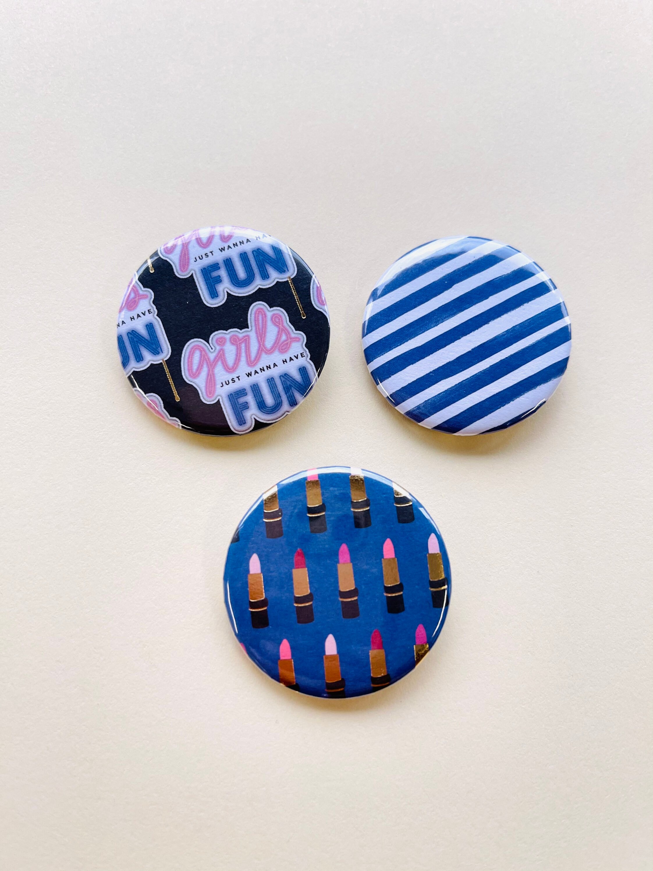 Glam Girl Button Set | Etsy