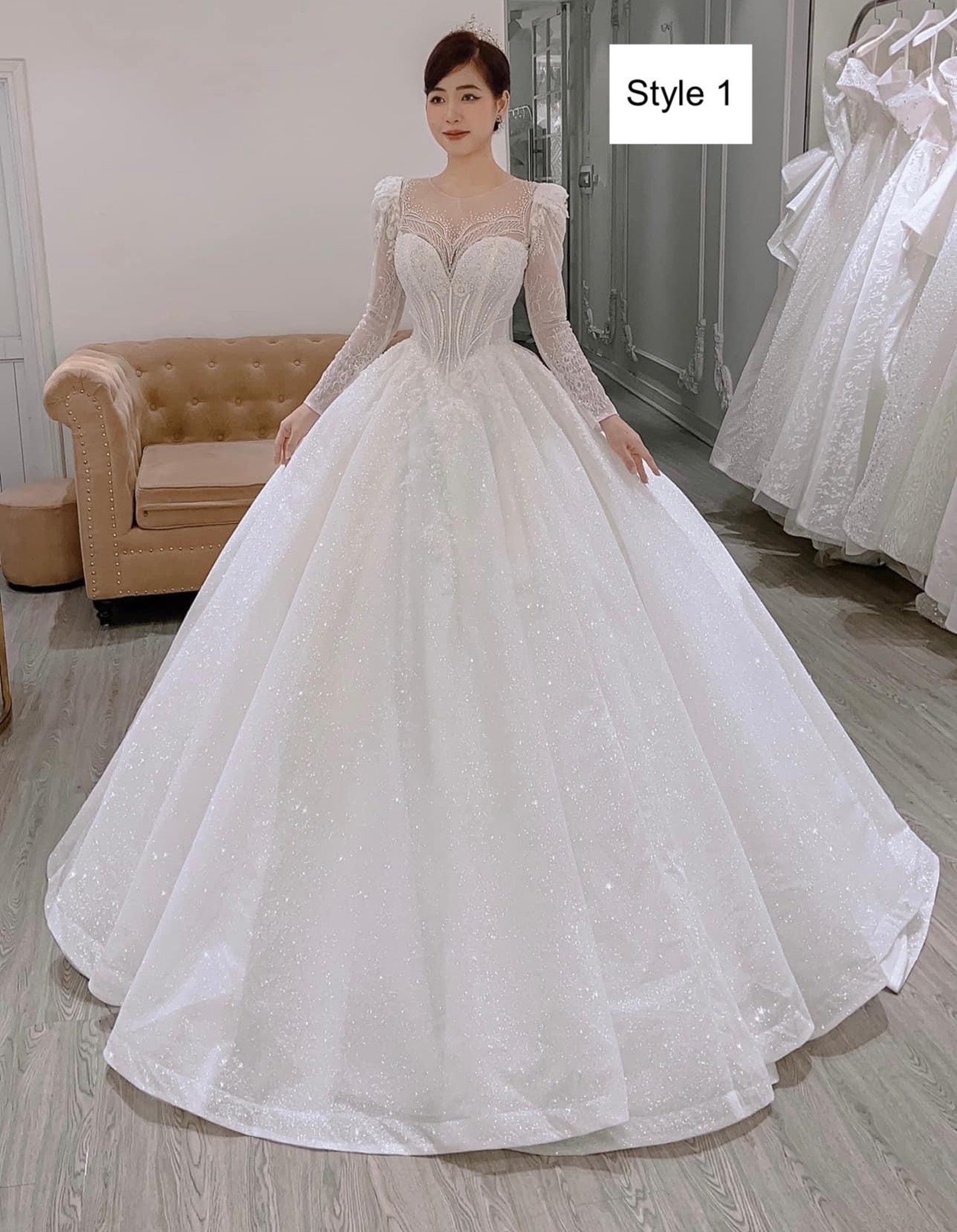 Basque Waist Long Sleeves Sweetheart Neck White Ball Gown - Etsy