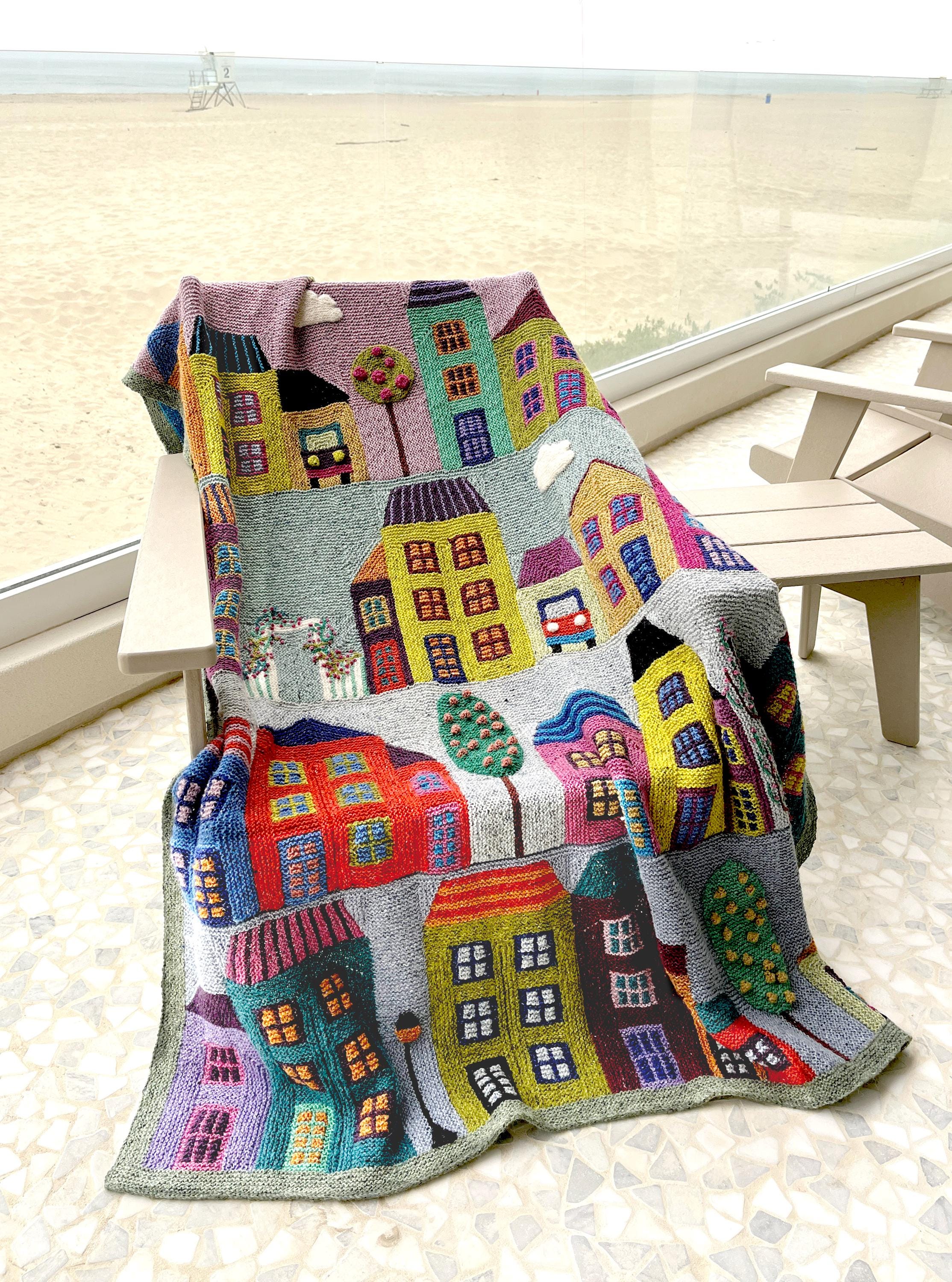 Blanket the Town - Knitting Pattern - Etsy