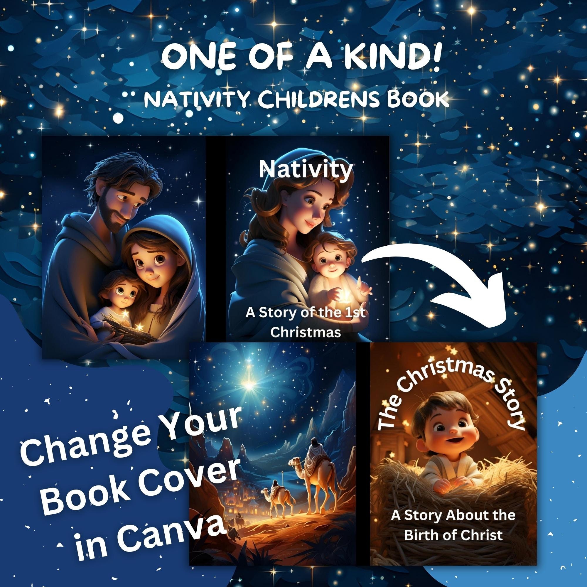 Nativity Childrens Book KDP Complete Book Set Done for You KDP Book One ...