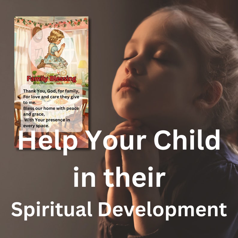 Printable Kids Prayer Cards | 24 Original Prayers for Children ...