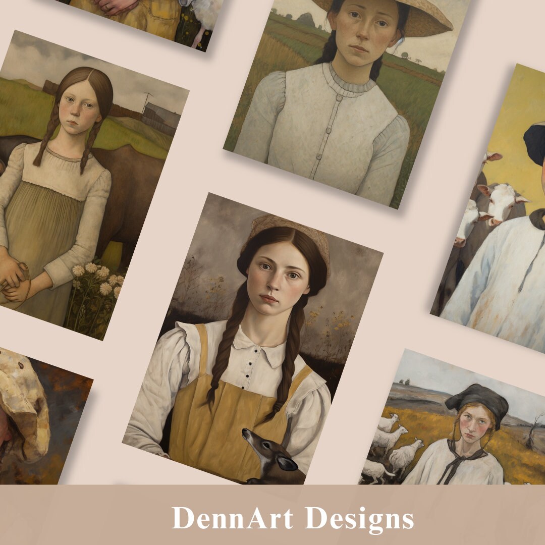 Farm Girls Scrapbook Half Paper Printable Scrapbooking Digital Paper ...