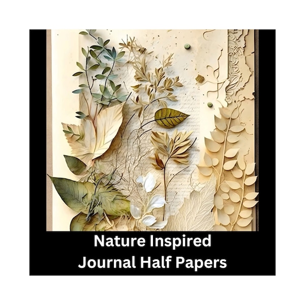 Mixed Paper Journal - Etsy