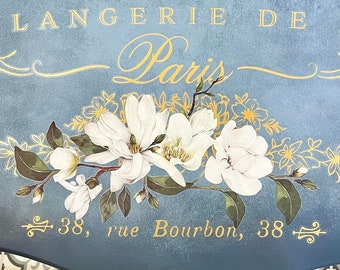 White Magnolia Transfer by Redesign With Prima - Etsy