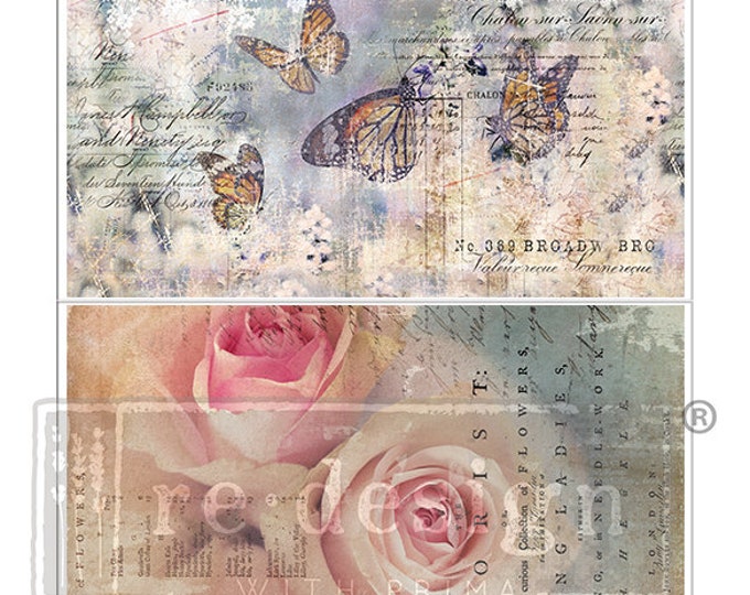 NEW! Decoupage Paper for Furniture Luminous Woodscape | Redesign With ...