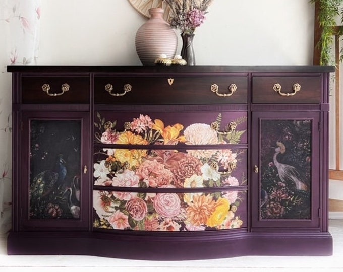 Rub on Transfers for Furniture BLOSSOM FLIGHT Redesign With Prima ...