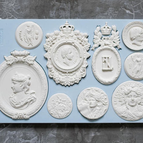 Ancient Coin Silicone Mold Roman Coin Mould Polymer Clay Resin - Etsy