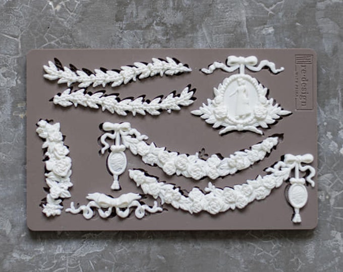 Madame Garland Mould, Garland Silicone Molds, Redesign With Prima ...