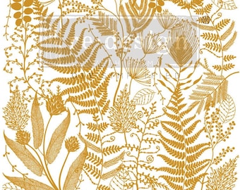 Rub on Transfers for Furniture FOLIAGE FINESSE Kacha Transfer Redesign ...