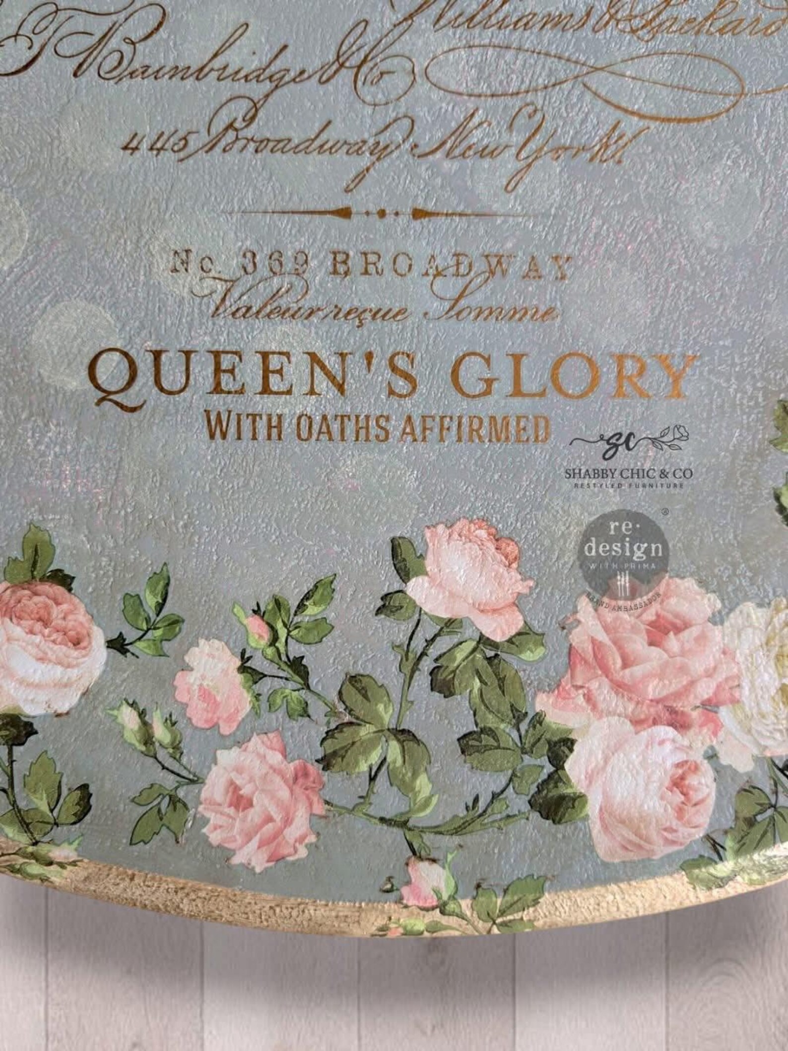 New! Redesign With Prima Furniture Transfers QUEENS GLORY || Maxi ...