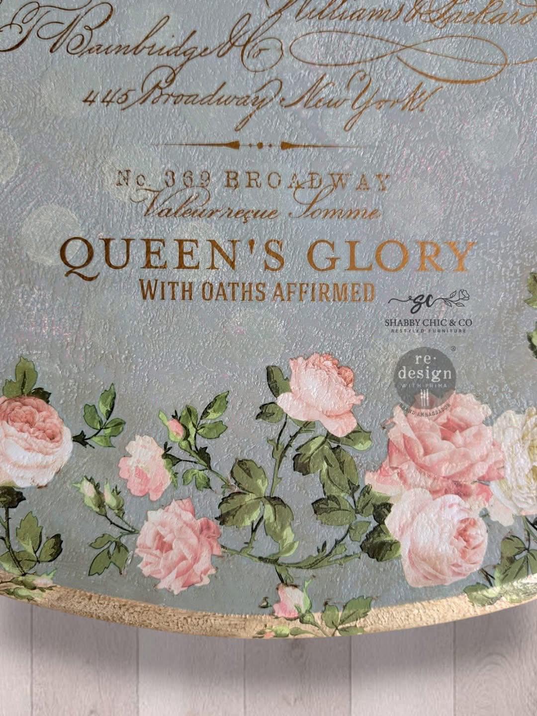 New! Redesign With Prima Furniture Transfers QUEENS GLORY || Maxi ...