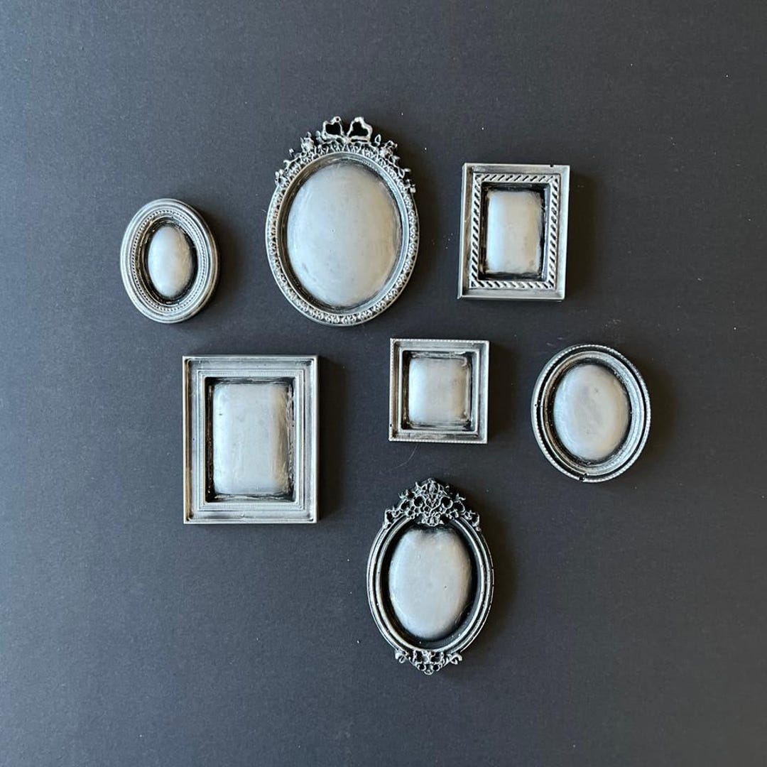 Silicone Resin Molds SMALL FRAMES || Lablanche Molds || Baking Fondant ...