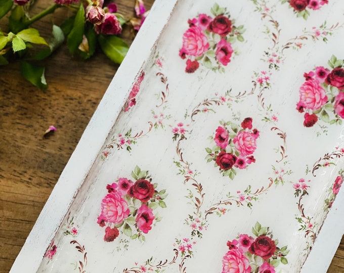 Purple Blossom Rub on Transfers for Furniture Redesign With Prima 3 ...