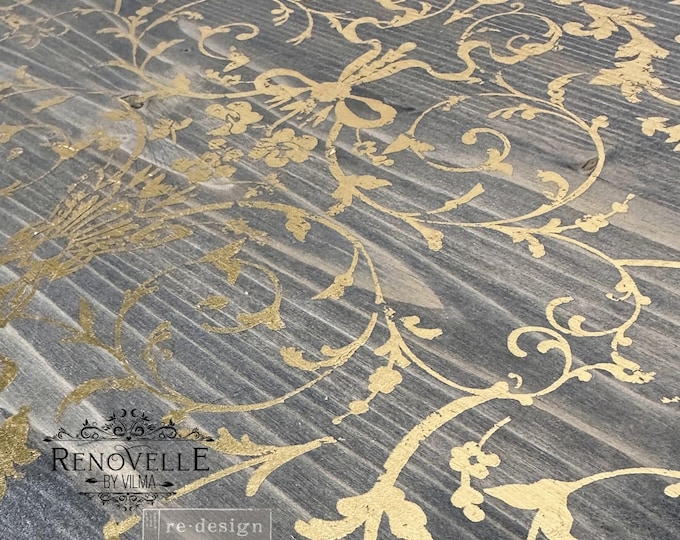 Rub on Transfers for Furniture MANOR SWIRLS | Redesign With Prima ...