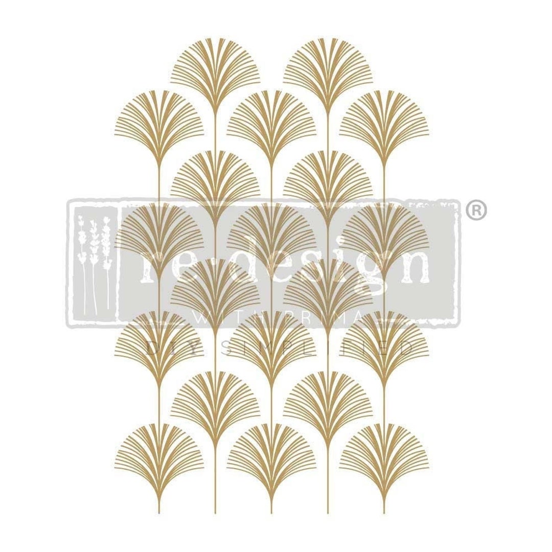 Rub on Transfers for Furniture INTERLINKED FANS | Redesign With Prima ...