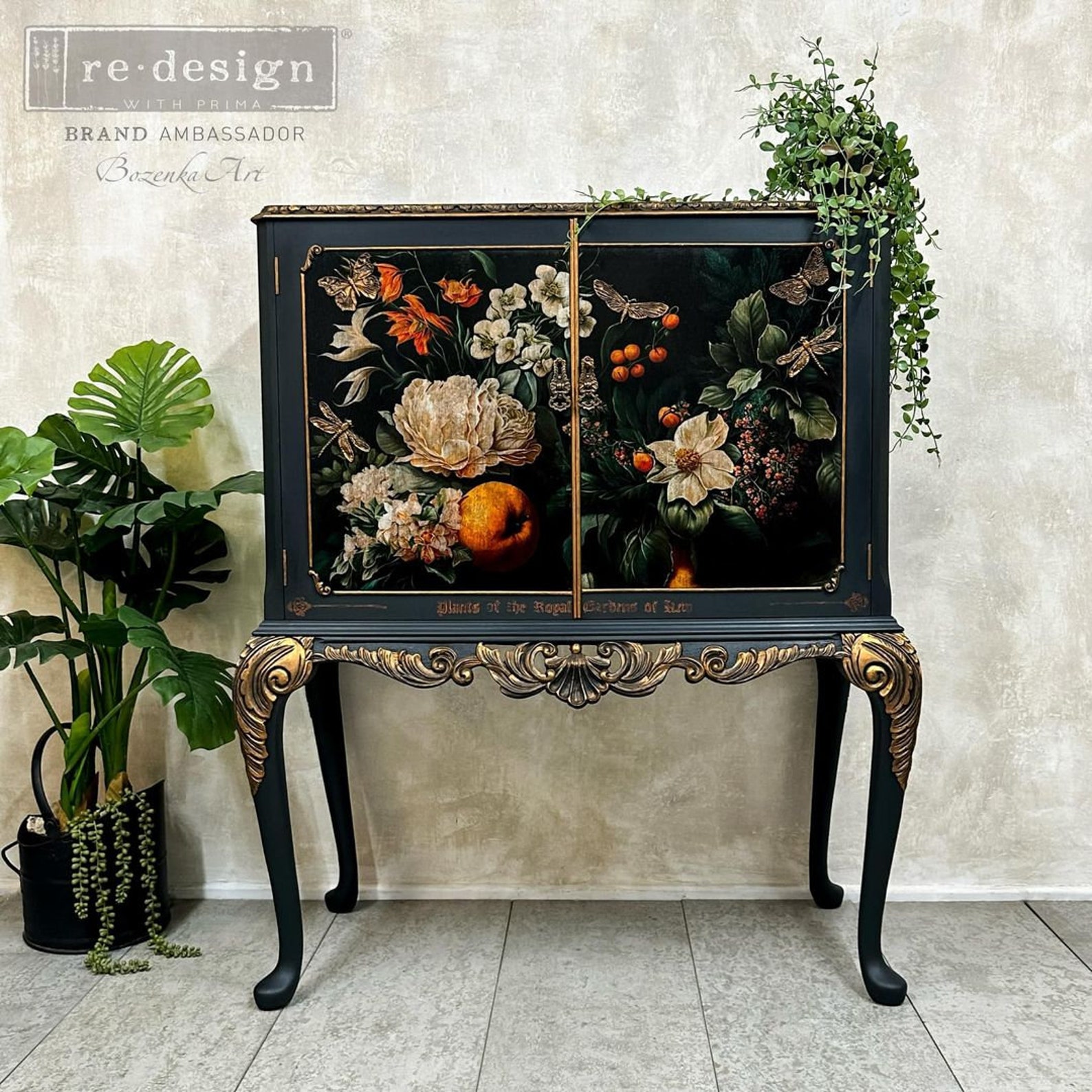 Botanical Bliss Decoupage Paper for Furniture | Redesign With Prima ...