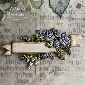 New! Redesign With Prima Silicone Mold BLOOMING BANNERS || Resin ...