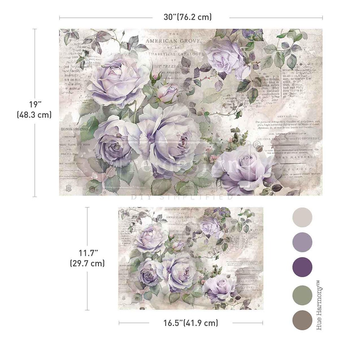 New Release! Soft Veil Decoupage Paper Set || Redesign With Prima Fiber ...