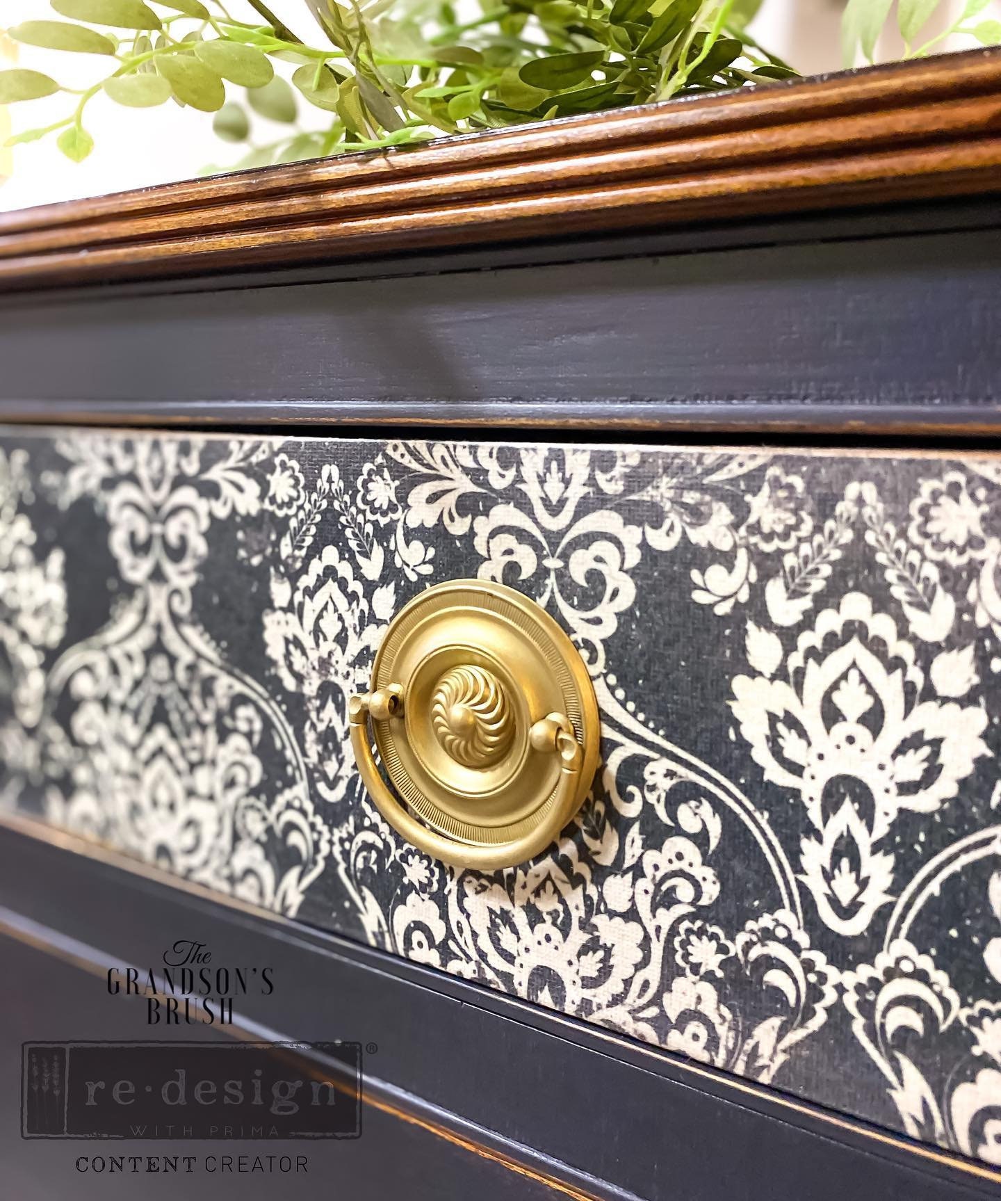 DARK DAMASK DECOUPAGE Tissue Paper 19 X 30 Total - Etsy