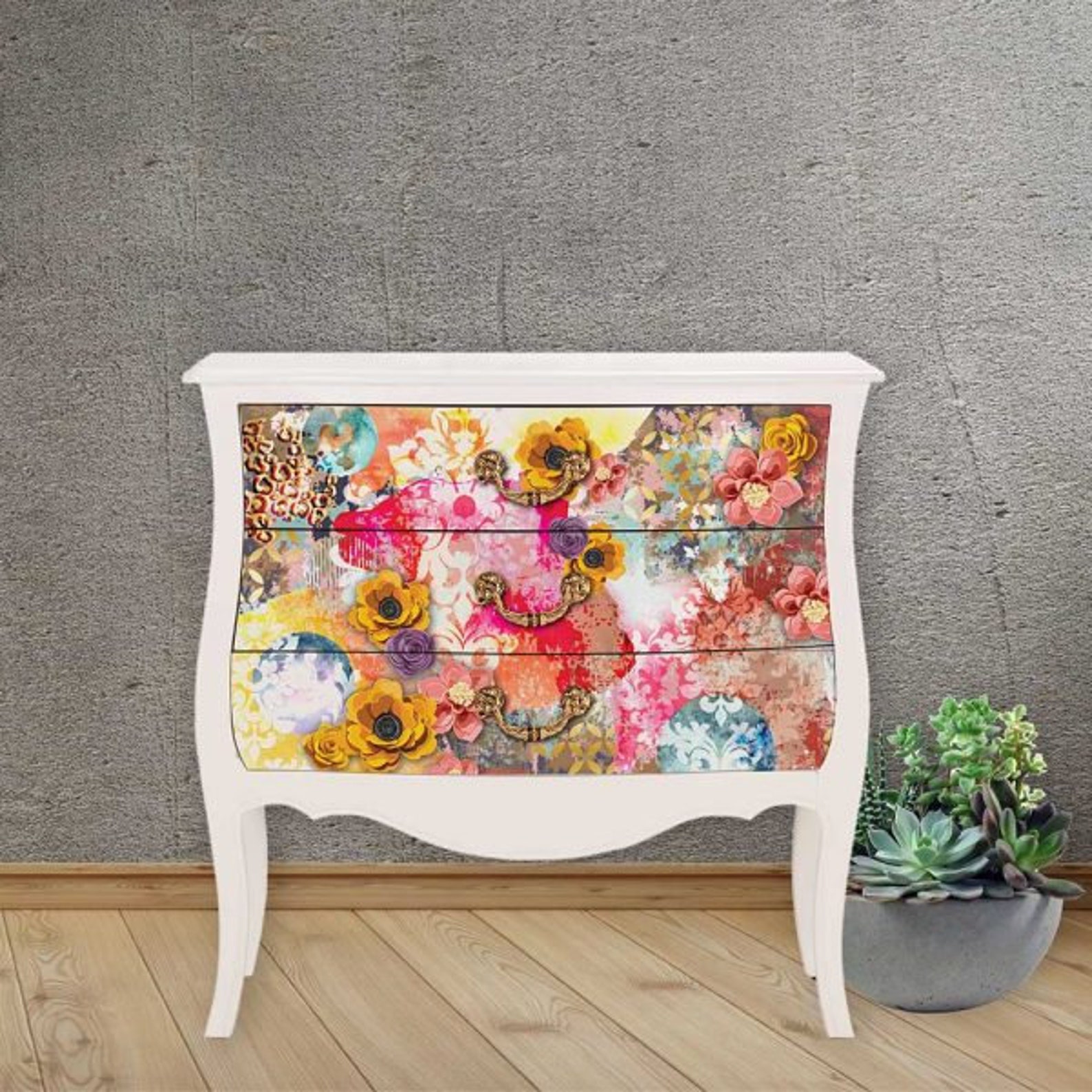 Decoupage Papers ABSTRACT BEAUTY | Redesign With Prima Decoupage ...
