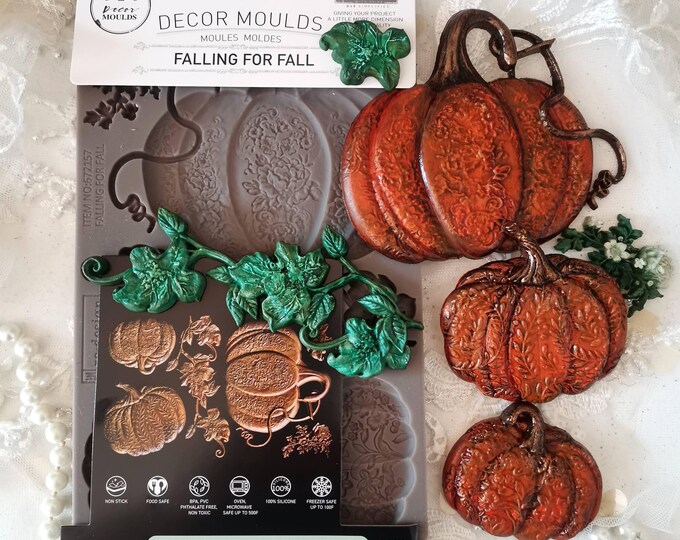 New! Silicone Molds for Resin FALLING FOR FALL || Redesign With Prima ...