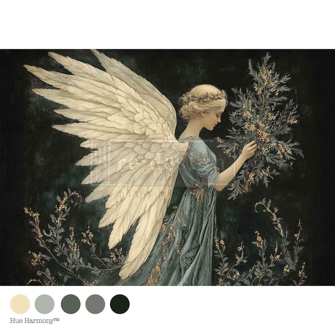 Heavenly Noel Decoupage Paper for Christmas Crafts & Gifts | Redesign ...